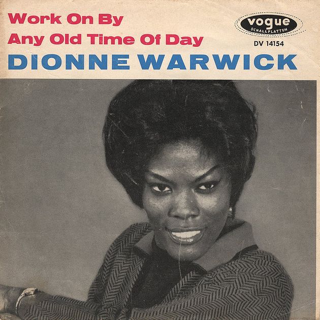 Work on By / Any Old Time of Day by Dionne Warwick (Single; Vogue; DV ...