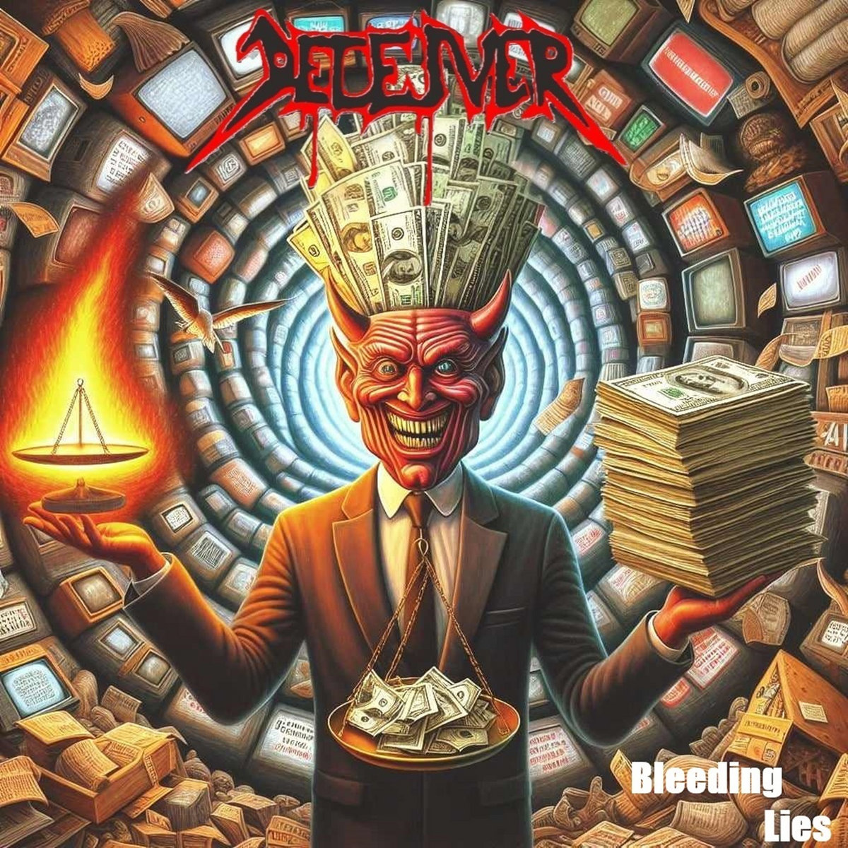 Bleeding Lies by Deceiver (EP, Thrash Metal): Reviews, Ratings, Credits ...