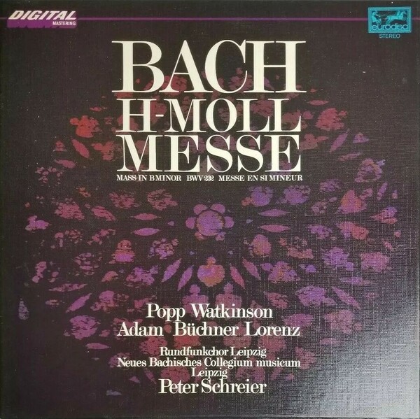 H-Moll-Messe by Neues Bachisches Collegium musicum Leipzig ...