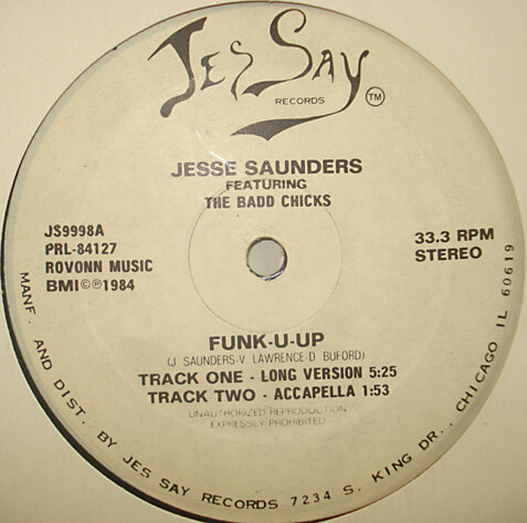 Funk-U-Up by Jesse Saunders featuring The Badd Chicks (Single, Synthpop ...